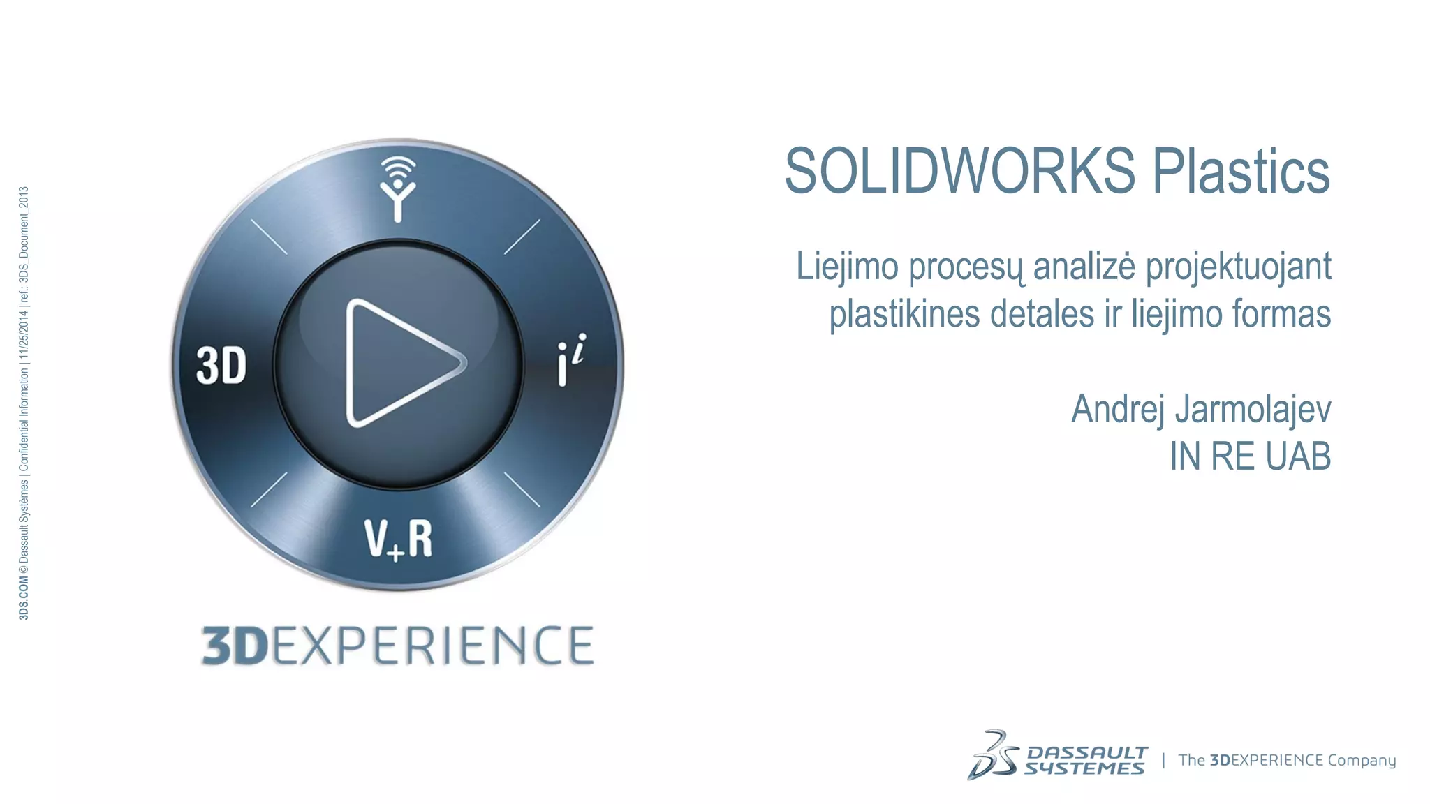 SOLIDWORKS Plastics 2014 LT | PDF