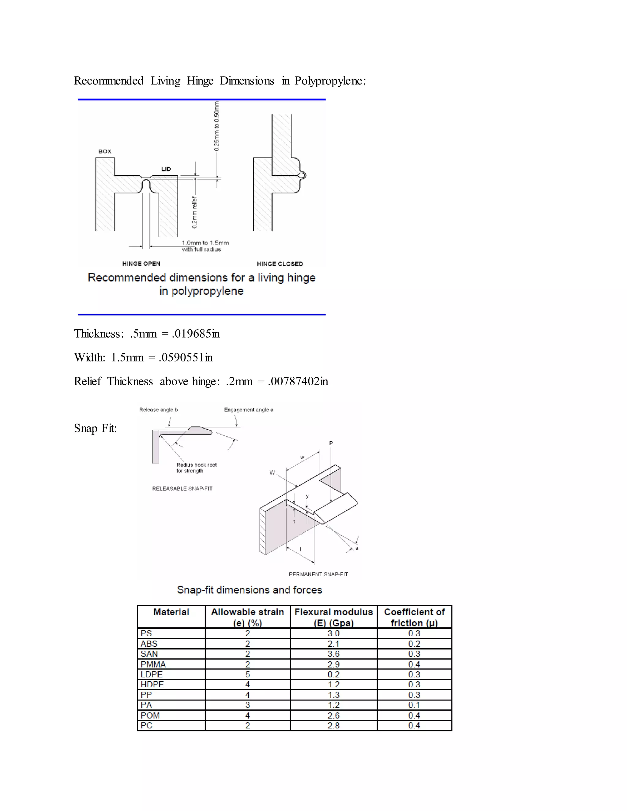 Solidworks Polypropylene Injection Molded Plastic Box | DOCX