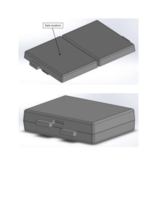 Solidworks Polypropylene Injection Molded Plastic Box | DOCX