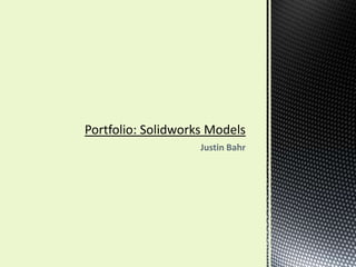 Solidworks Portfolio | PPTX