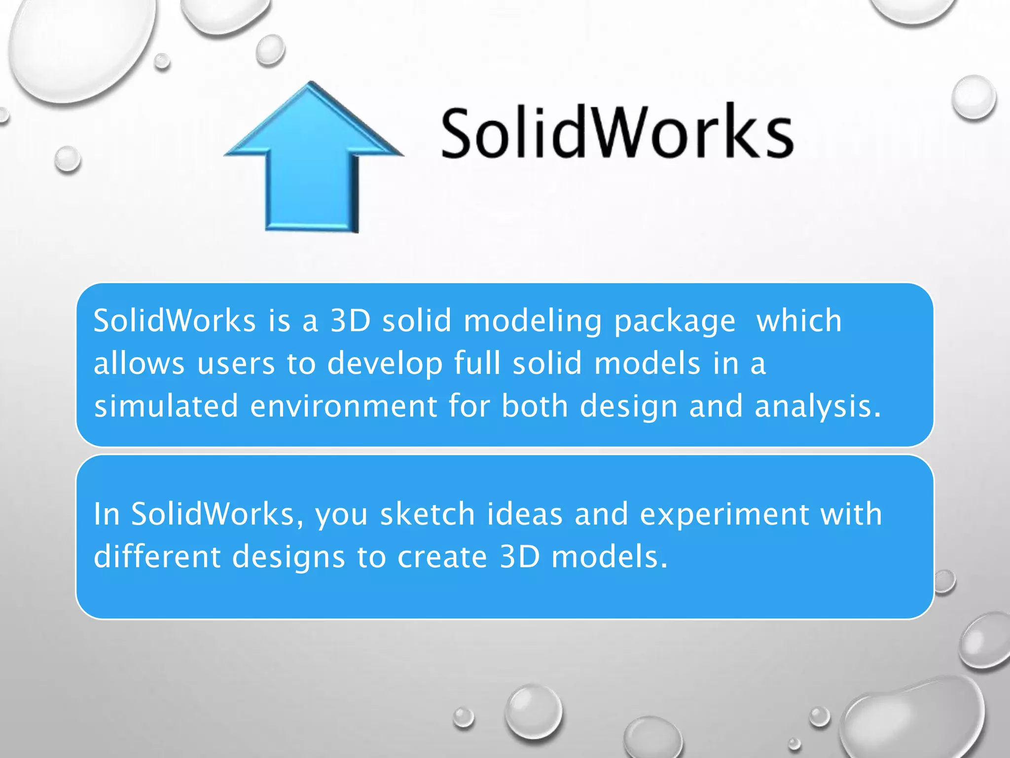 Solidworks ppt | PPTX