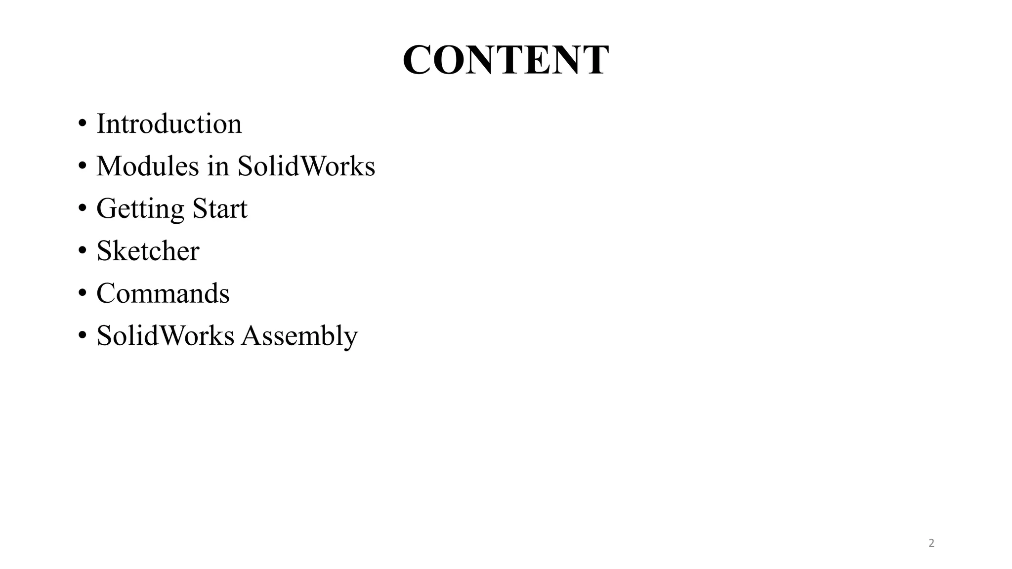 Solid works ppt | PPTX