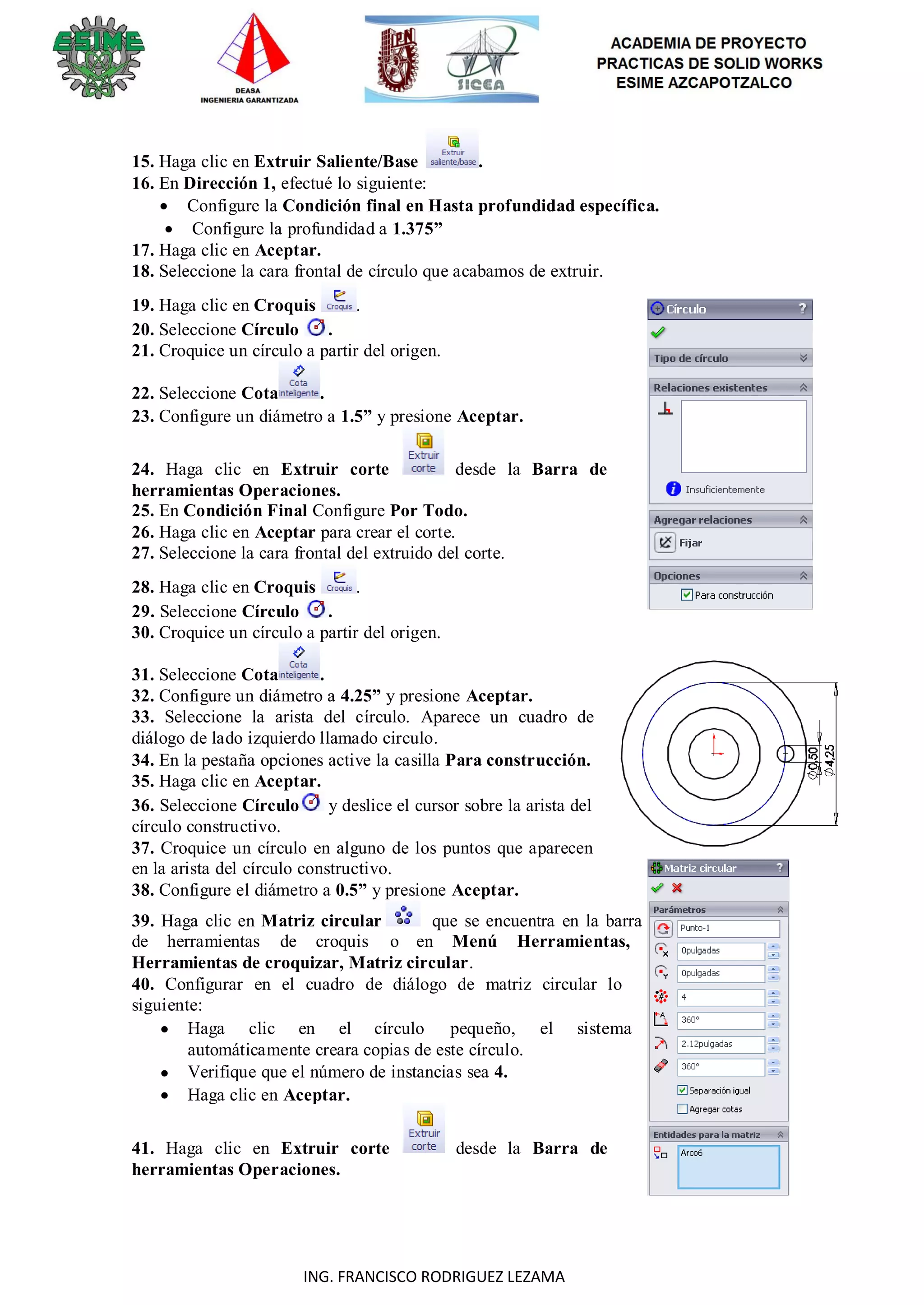 Practicas de Solidworks | PDF
