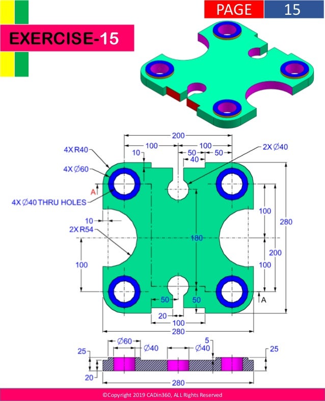 solidworks exercice pdf