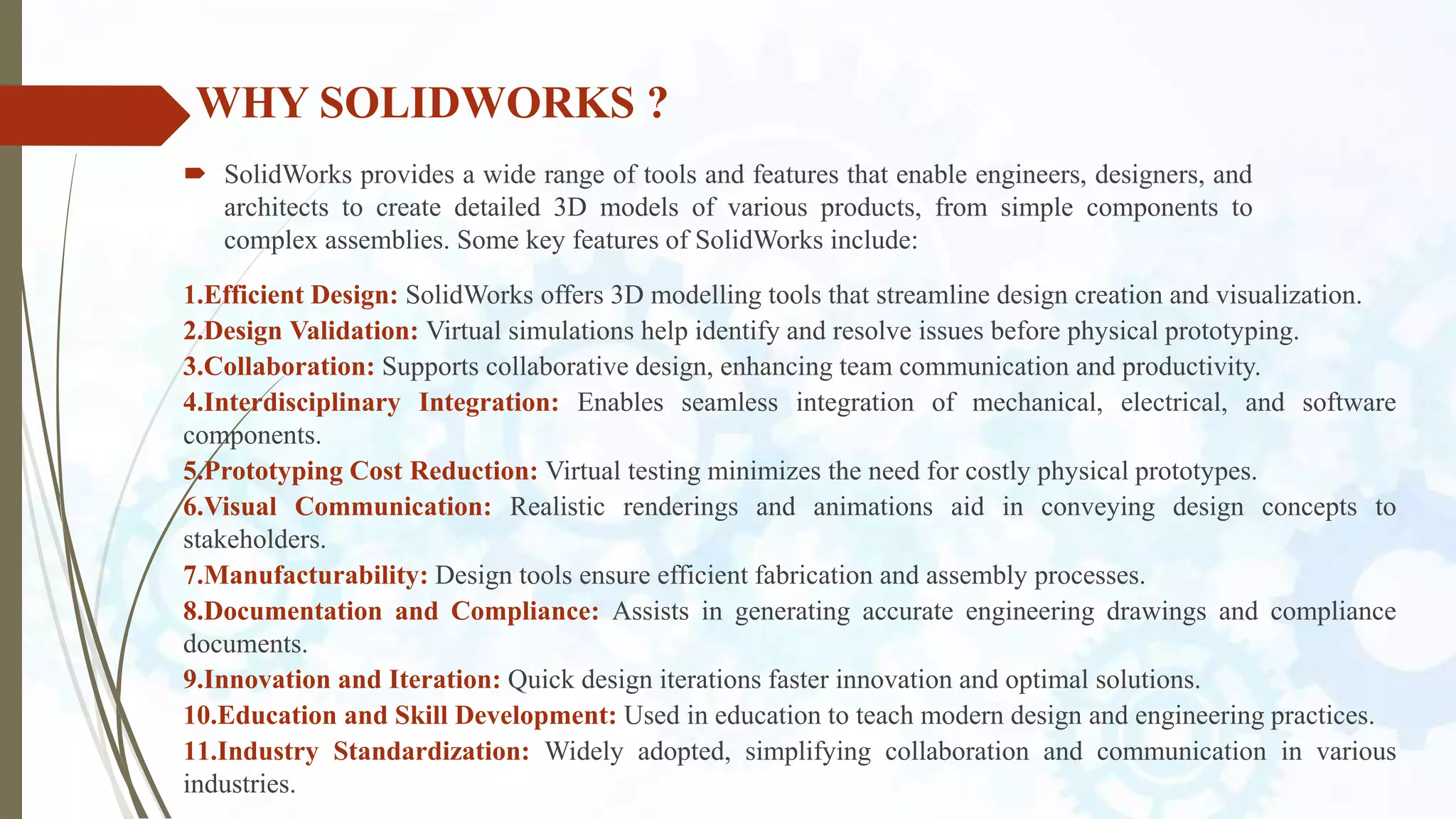 Solidworks Presentation | PPTX