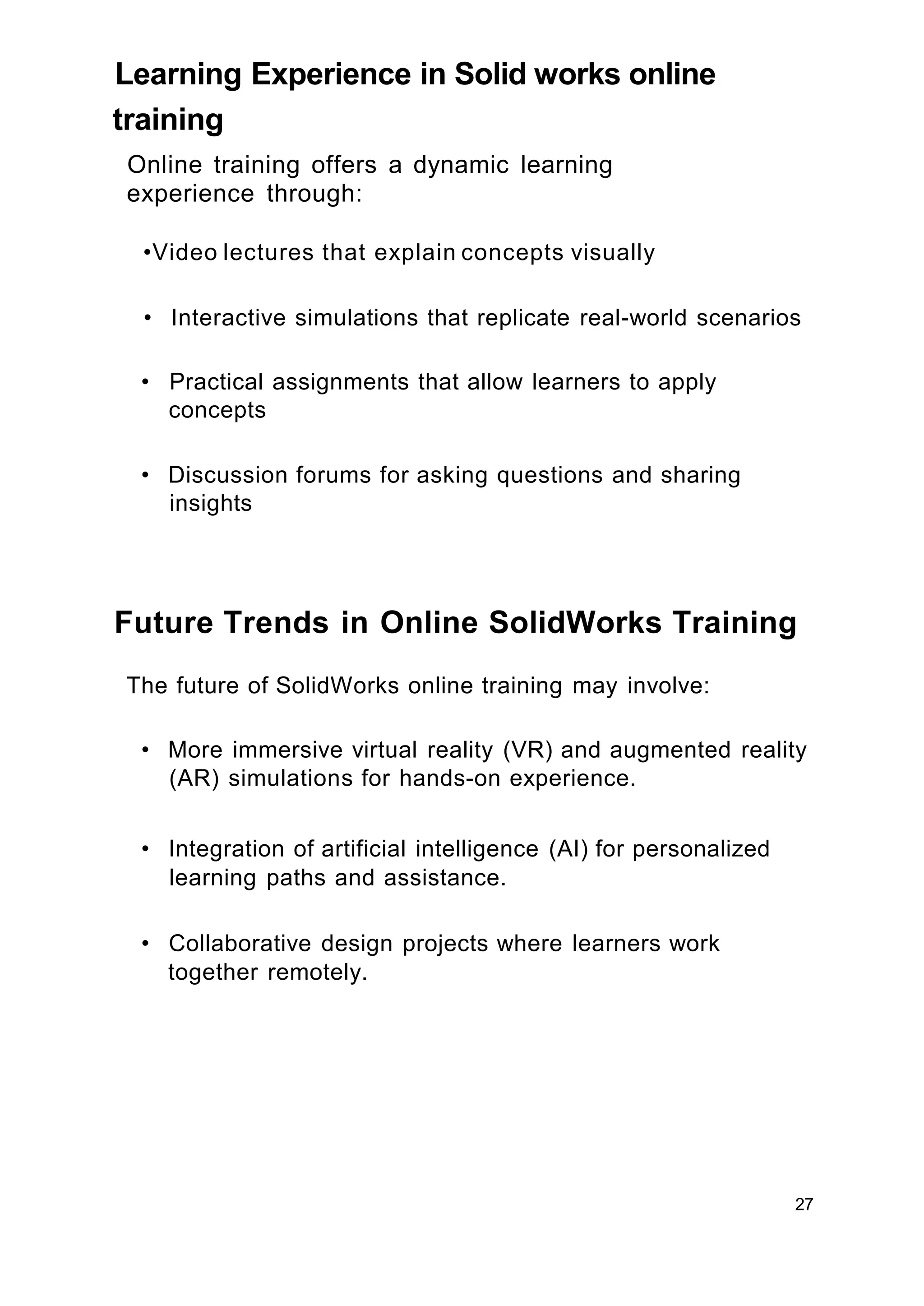 SolidWorks report.pptx | Computing | Technology & Computing