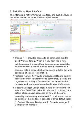 SolidWorks report.pptx | Computing | Technology & Computing