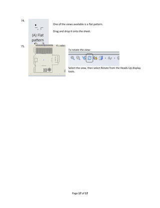 Solidworks sheet metal tutorial | PDF