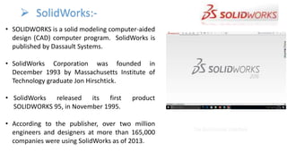 Solidworks slides_ppt2.pptx______________ | PPTX | Graphics Software ...