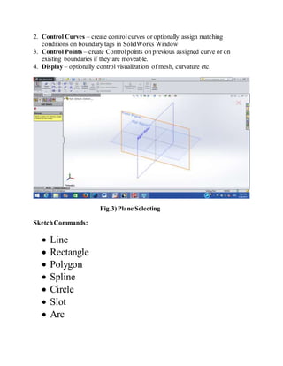 Solidworks software | DOCX | 3-D Graphics | Computer Software and Applications