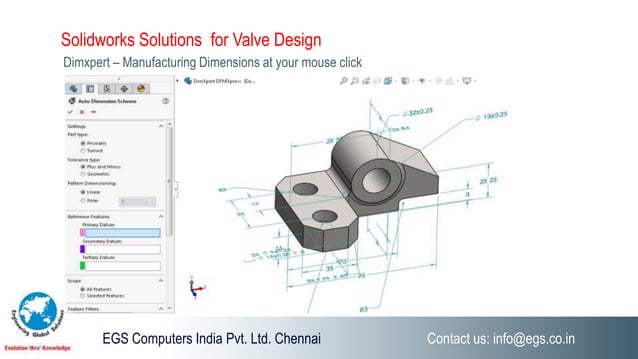 SOLIDWORKS solutions for valve design | PPT