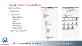 SOLIDWORKS solutions for valve design | PPTX