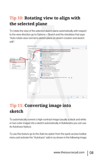 Solidworks tips - First edition.pdf