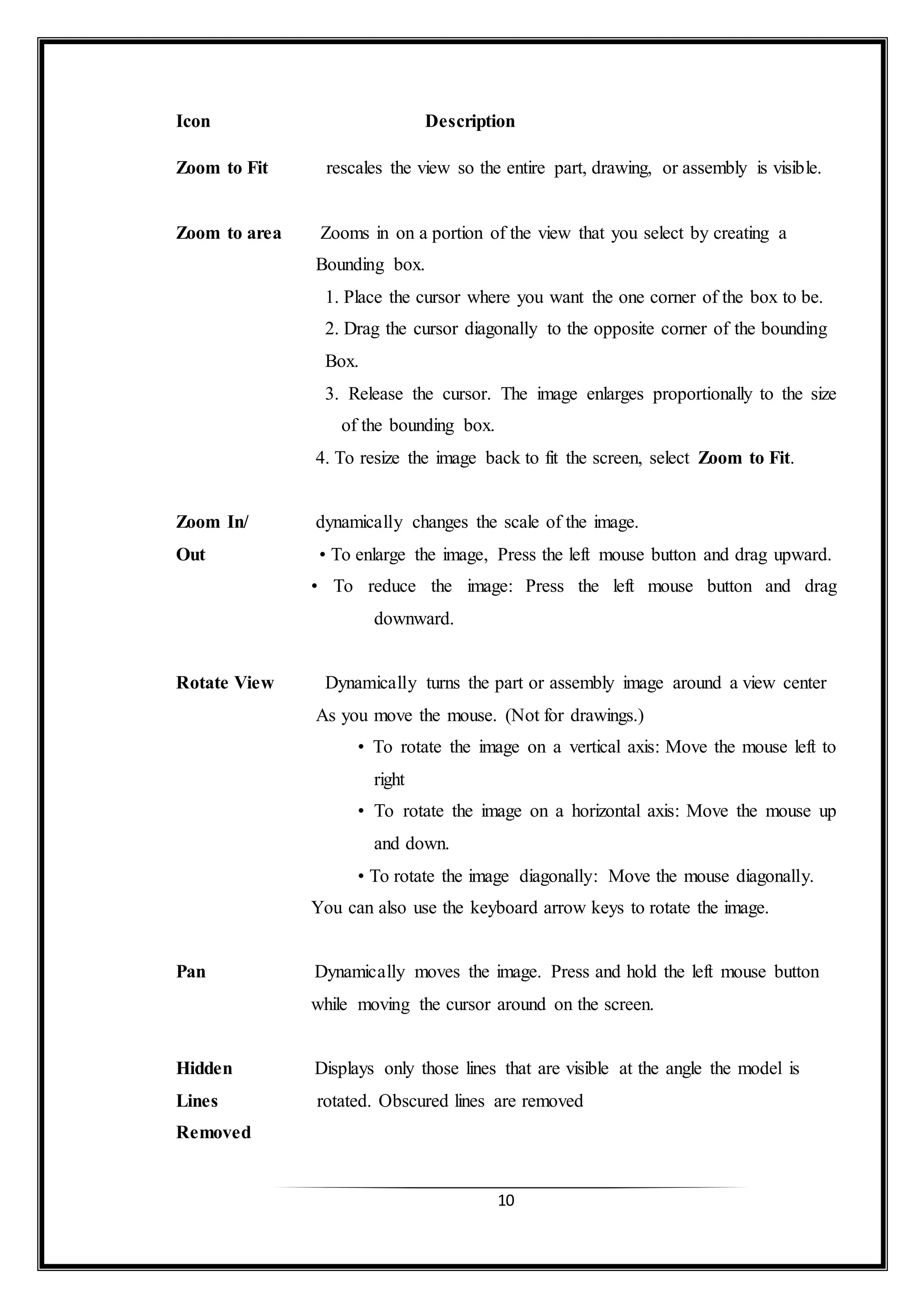 Solidworks training report | DOCX