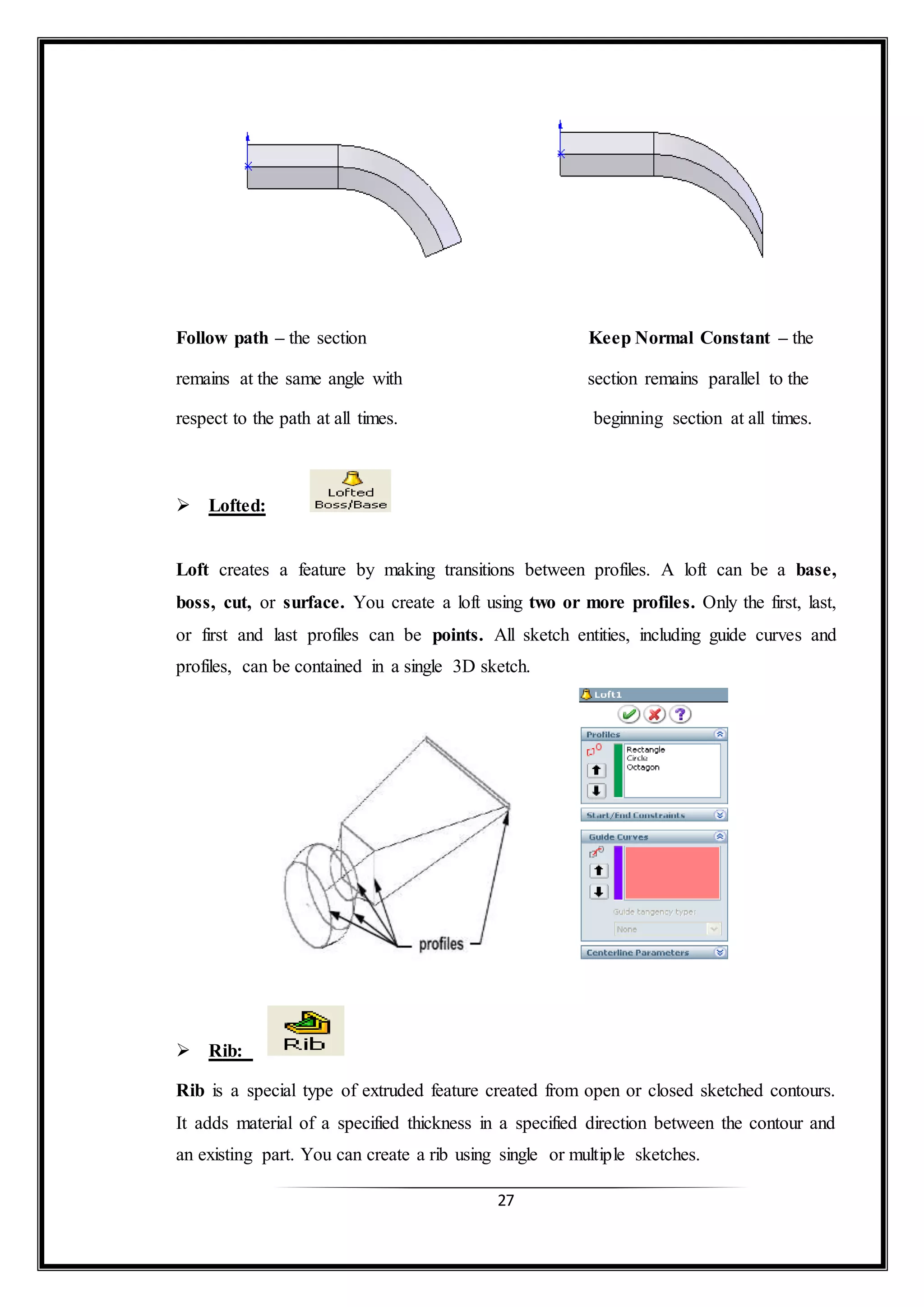 Solidworks training report | DOCX