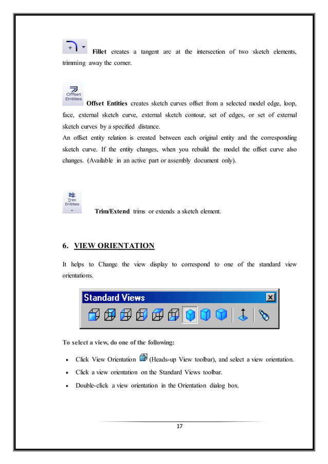 Solidworks training report | DOCX | Graphics Software | Computer Software and Applications