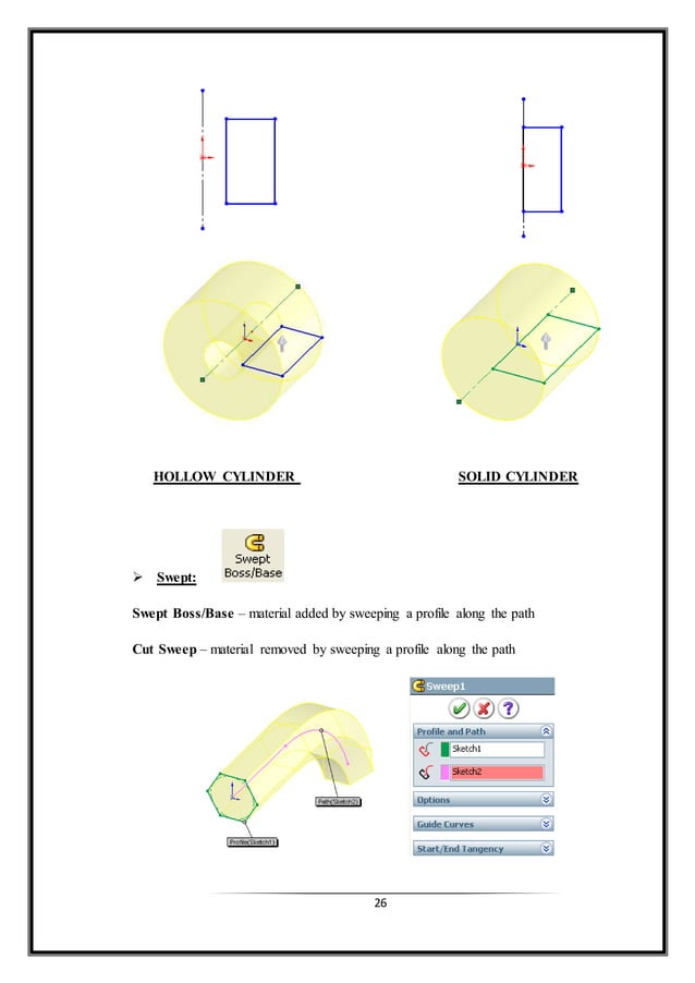 Solidworks training report | DOCX | Graphics Software | Computer ...
