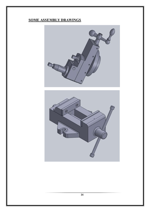 Solidworks training report | DOCX | Graphics Software | Computer ...