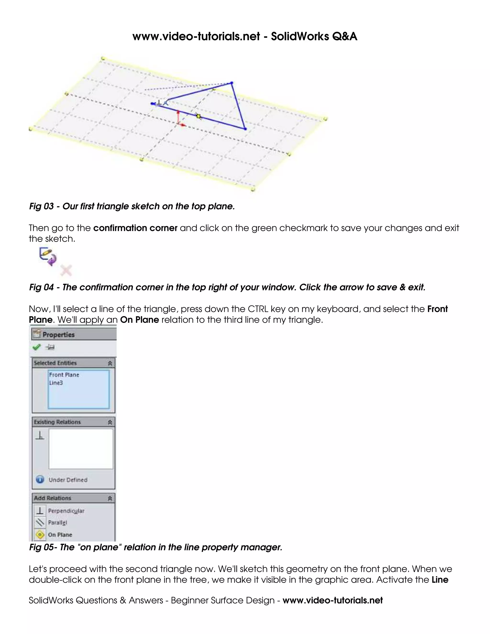 Solid works tutorials beginner surface design | PDF