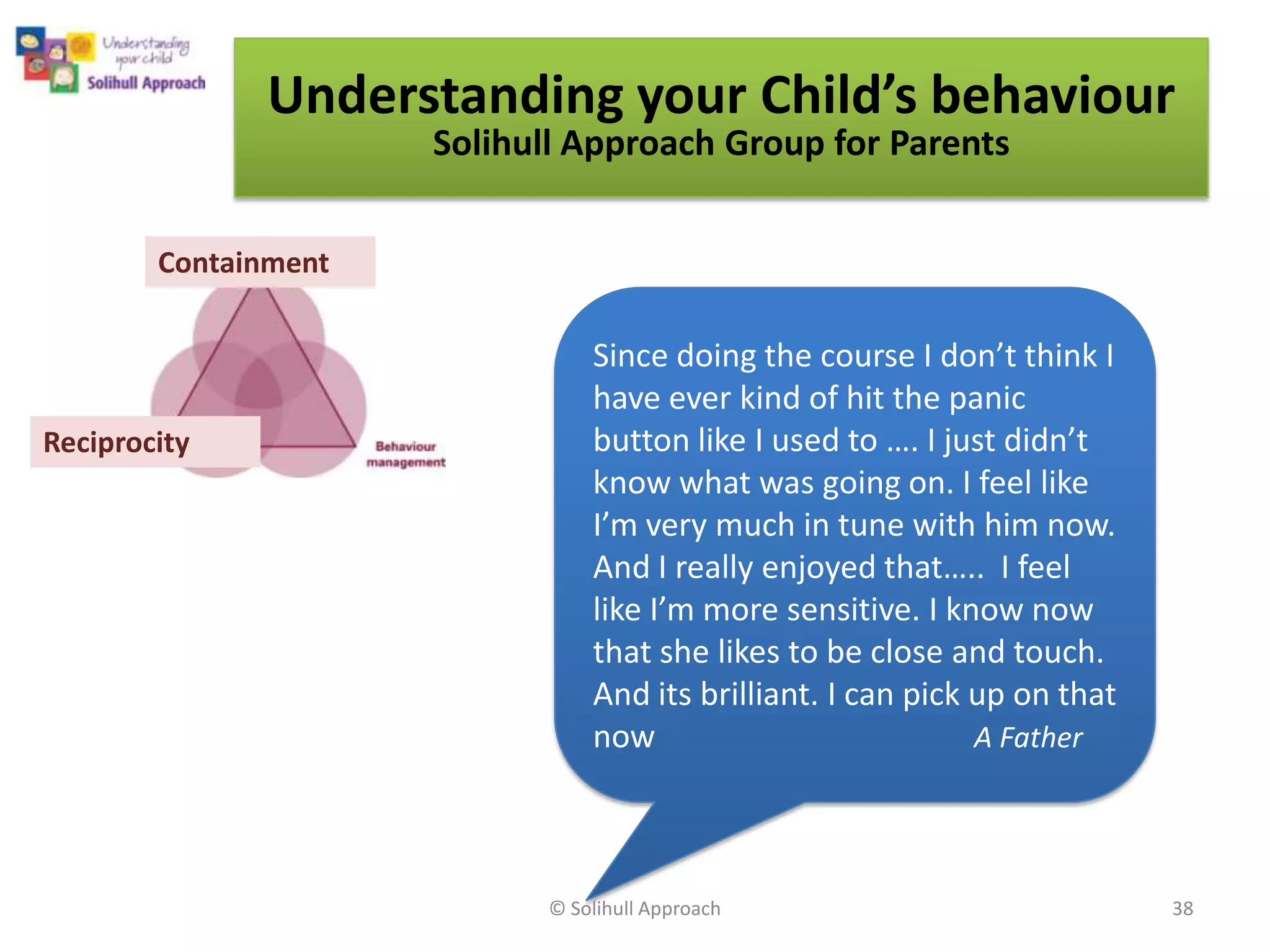Solihull Approach Workshop | PPTX