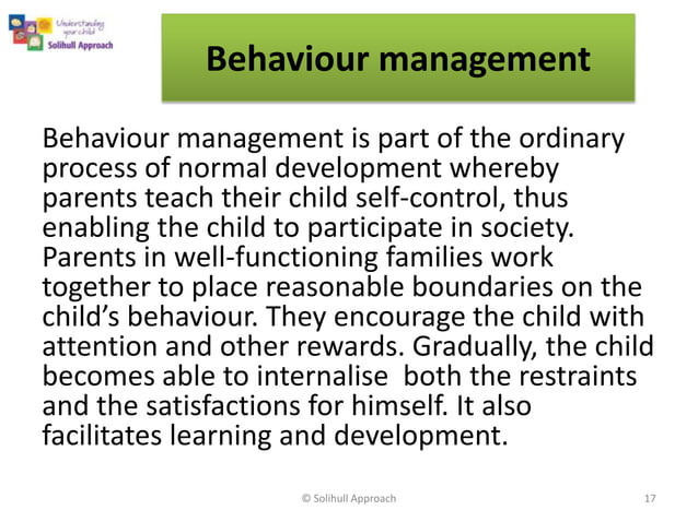 Solihull Approach Workshop | PPTX