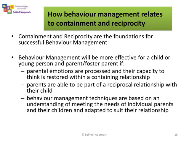 Solihull Approach Workshop | PPTX