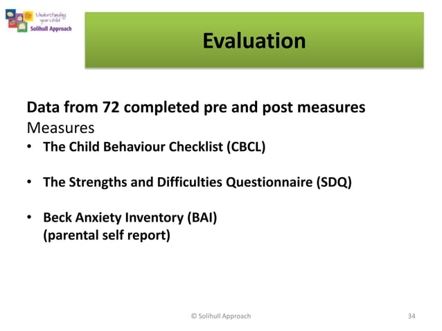 Solihull Approach Workshop | PPTX