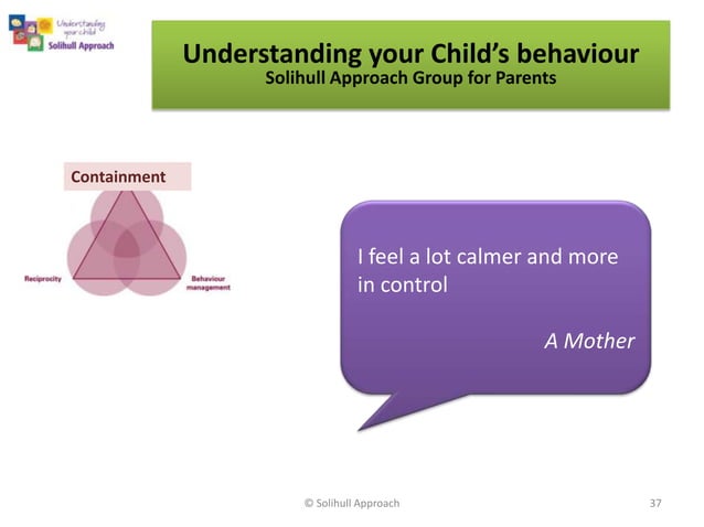 Solihull Approach Workshop | PPTX