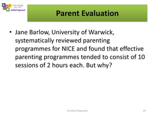 Solihull Approach Workshop | PPTX