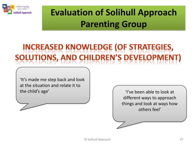 Solihull Approach Workshop | PPTX