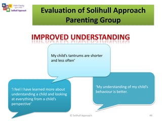 Solihull Approach Workshop | PPTX