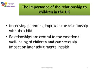 Solihull Approach Workshop | PPTX