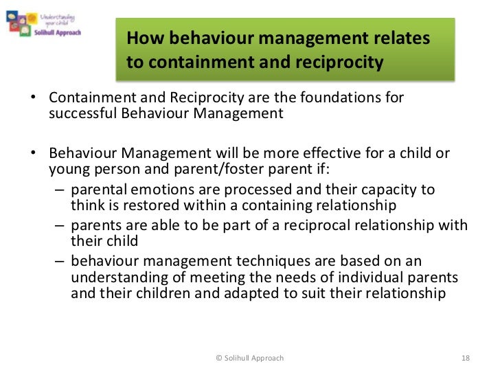 Solihull Approach Workshop
