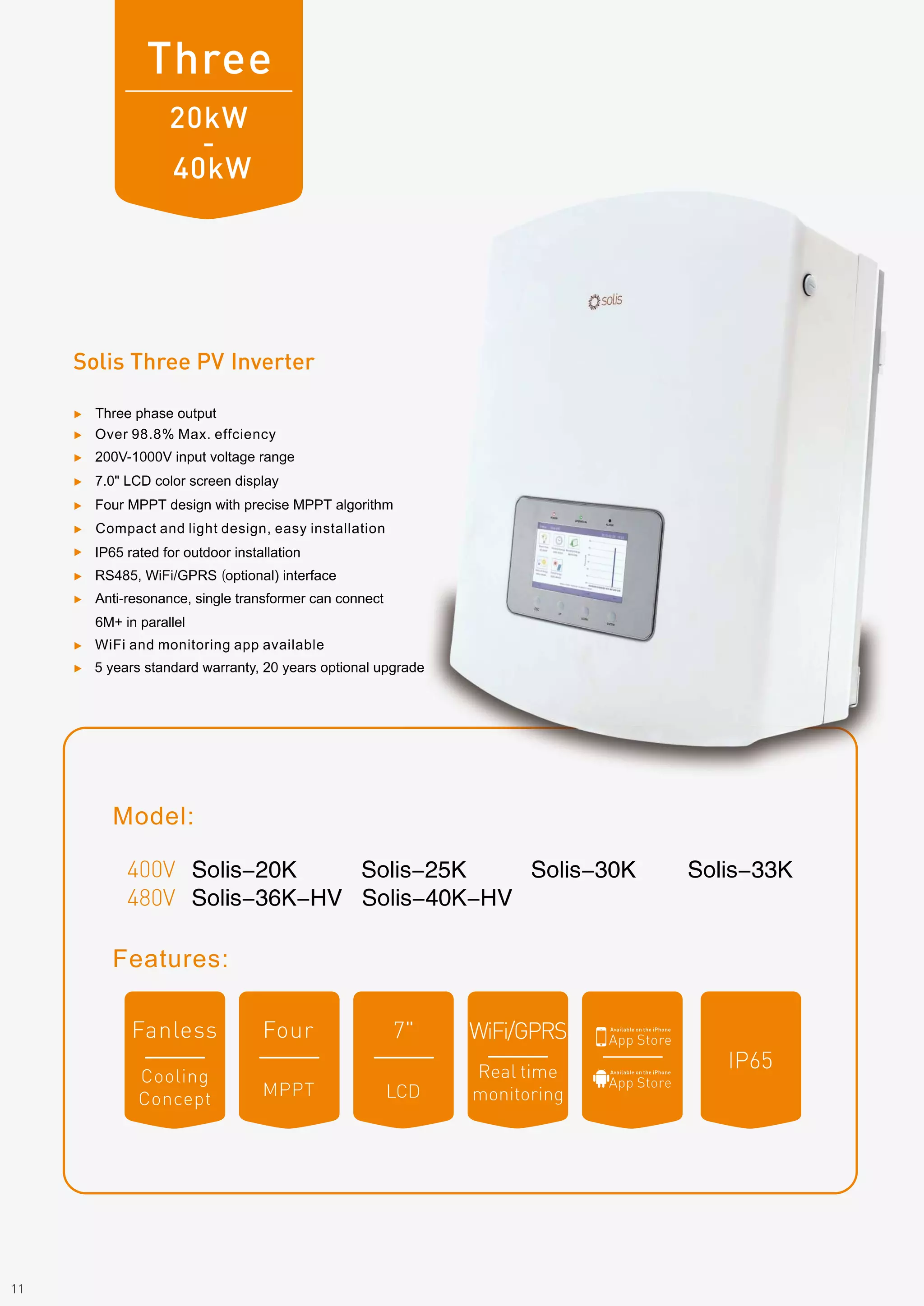 Solis 3 phase grid tie inverters - pakistansolartraders.com | PDF