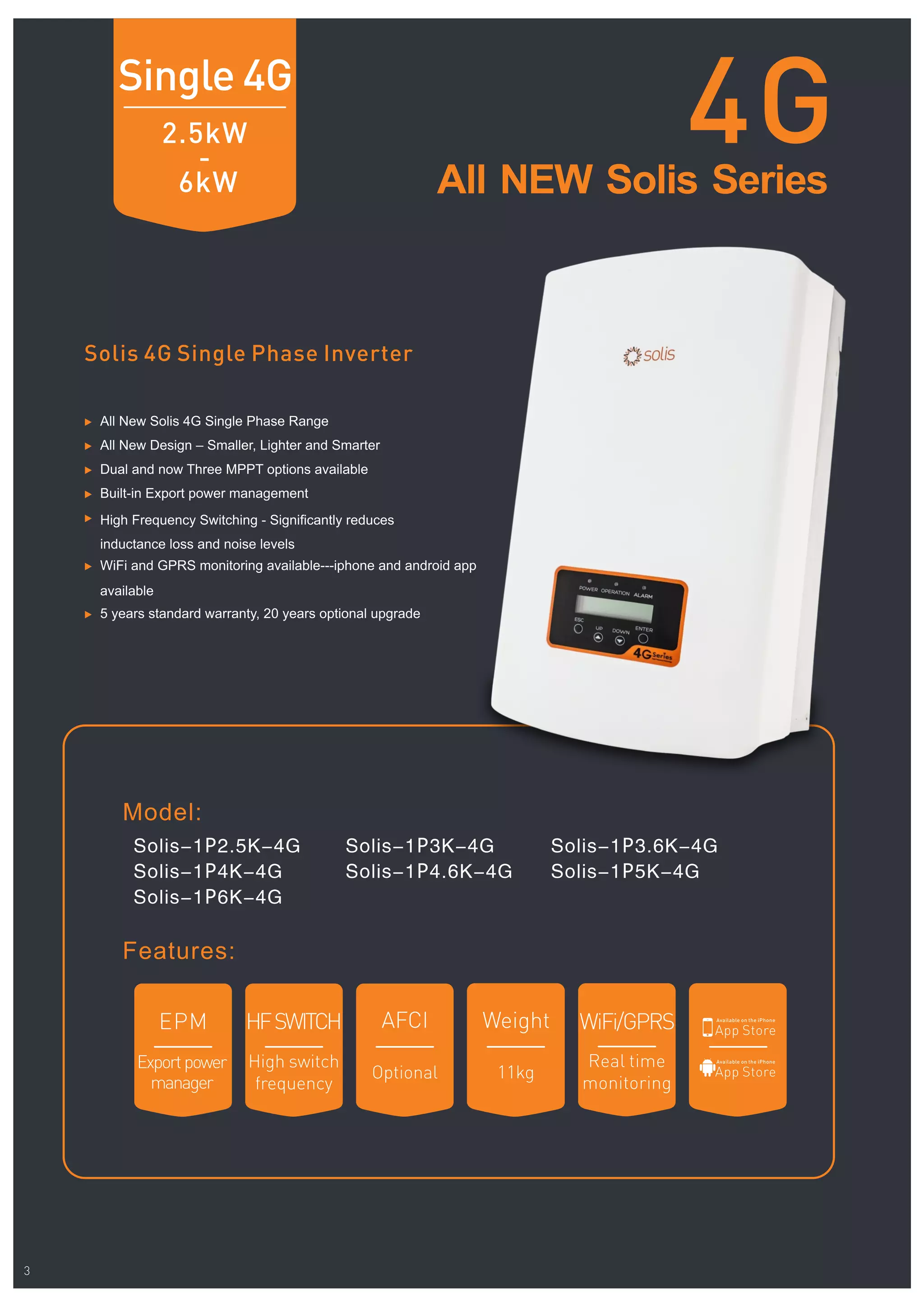 Solis 4.0 Data Sheet | PDF