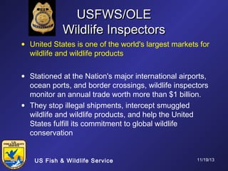 Solis ecn2013 usfws | PPT