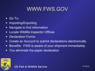 Solis ecn2013 usfws | PPT