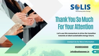 Solis Power Solutions India: About and More | PPT