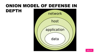 Secure development in .NET with EPiServer Solita | PPT
