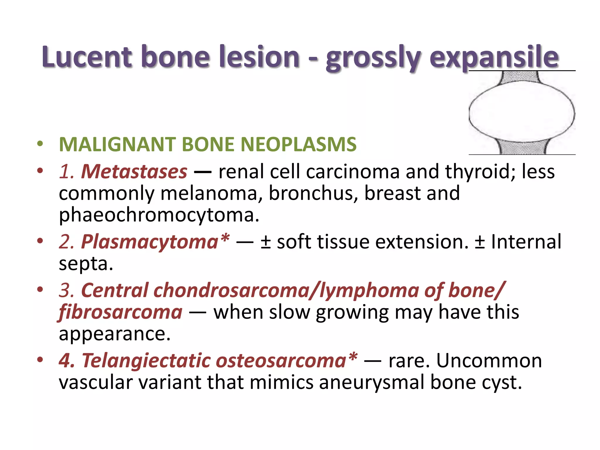 Solitary lytic lesions | PPTX