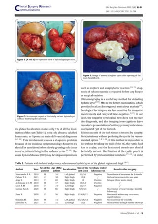 Solitary primary subcutaneous hydatid cyst of the buttock – case report ...