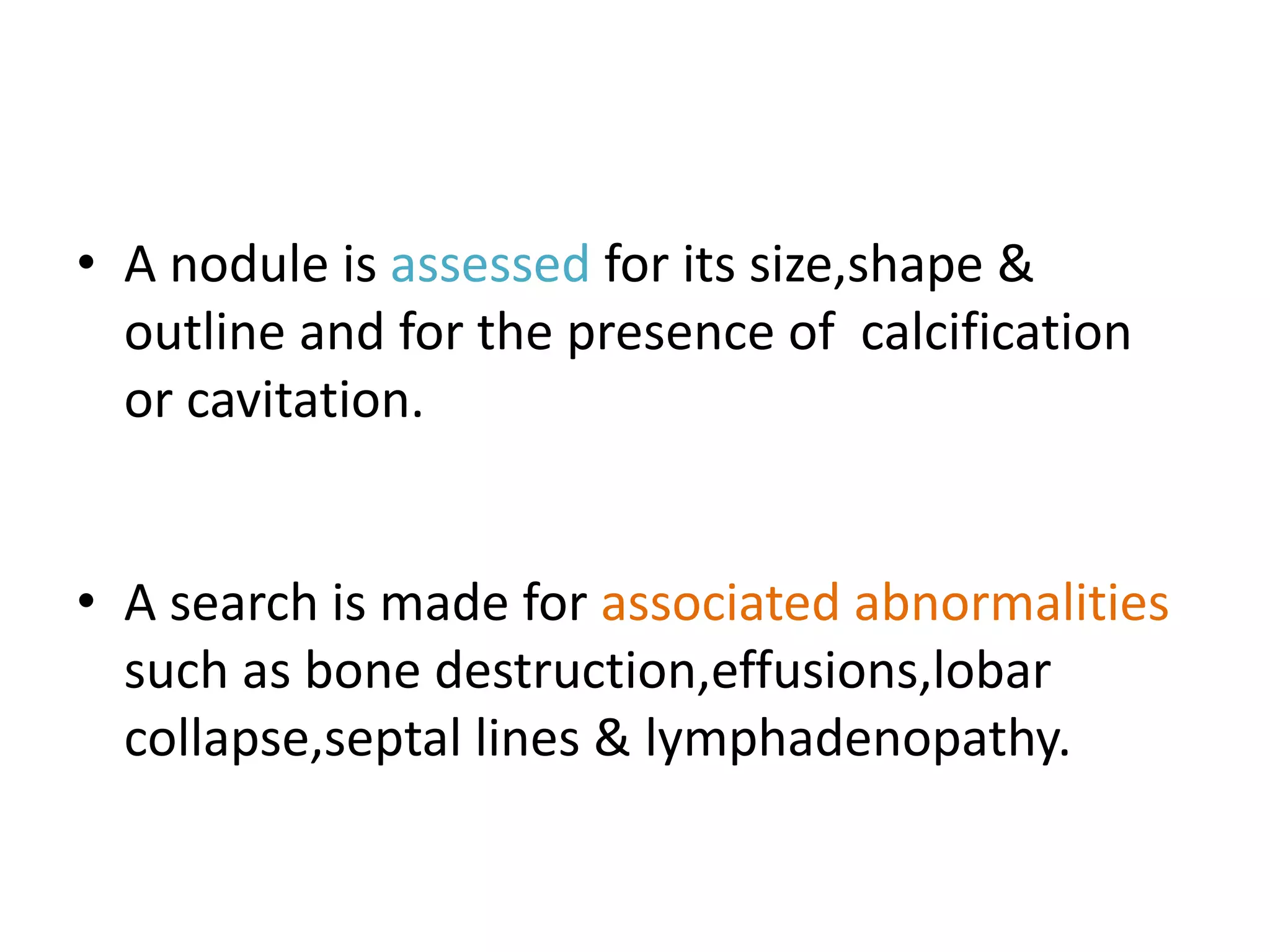 Know "Solitary Pulmonary Nodule" in a simple way !! (Radiology) | PPTX