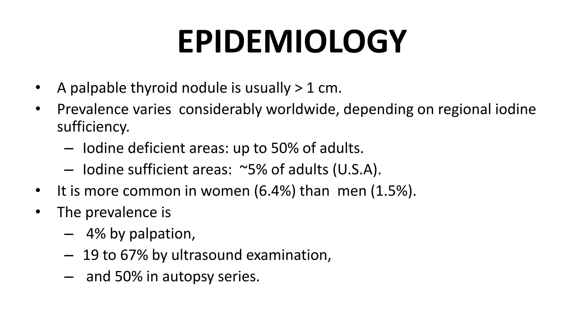 Solitary thyroid nodule | PPTX