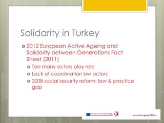 Solitifola: Solidarity between generations and active ageing | PPTX