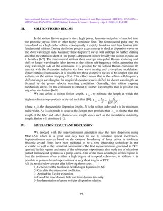Soliton optical fibers supercontinuum generation near the zero dispersion | PDF