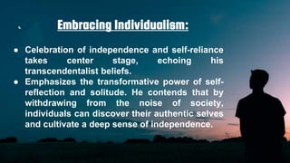 "Solitude" Walden from by Henry David Thoreau.pptx