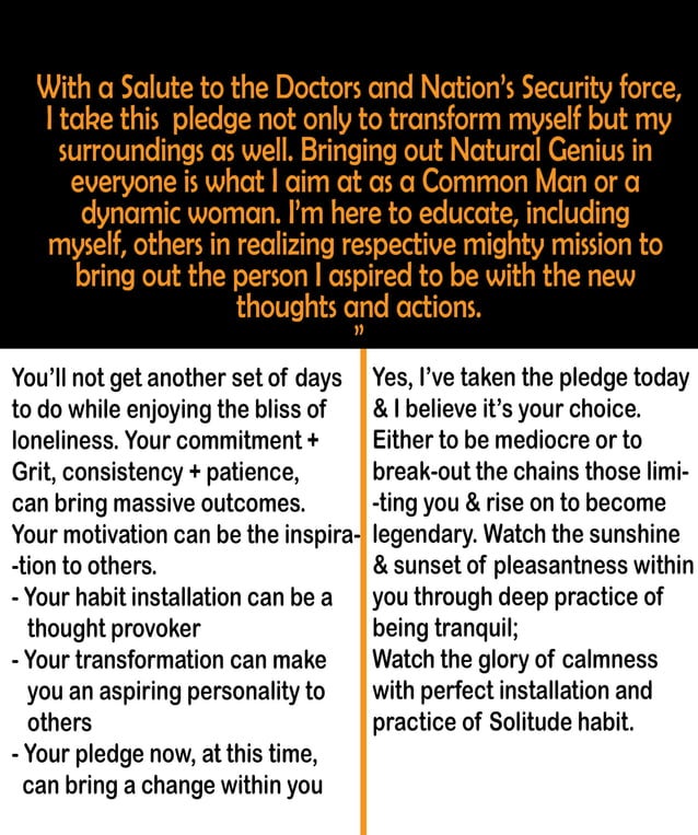Solitude -The Bliss of Being Alone | PDF
