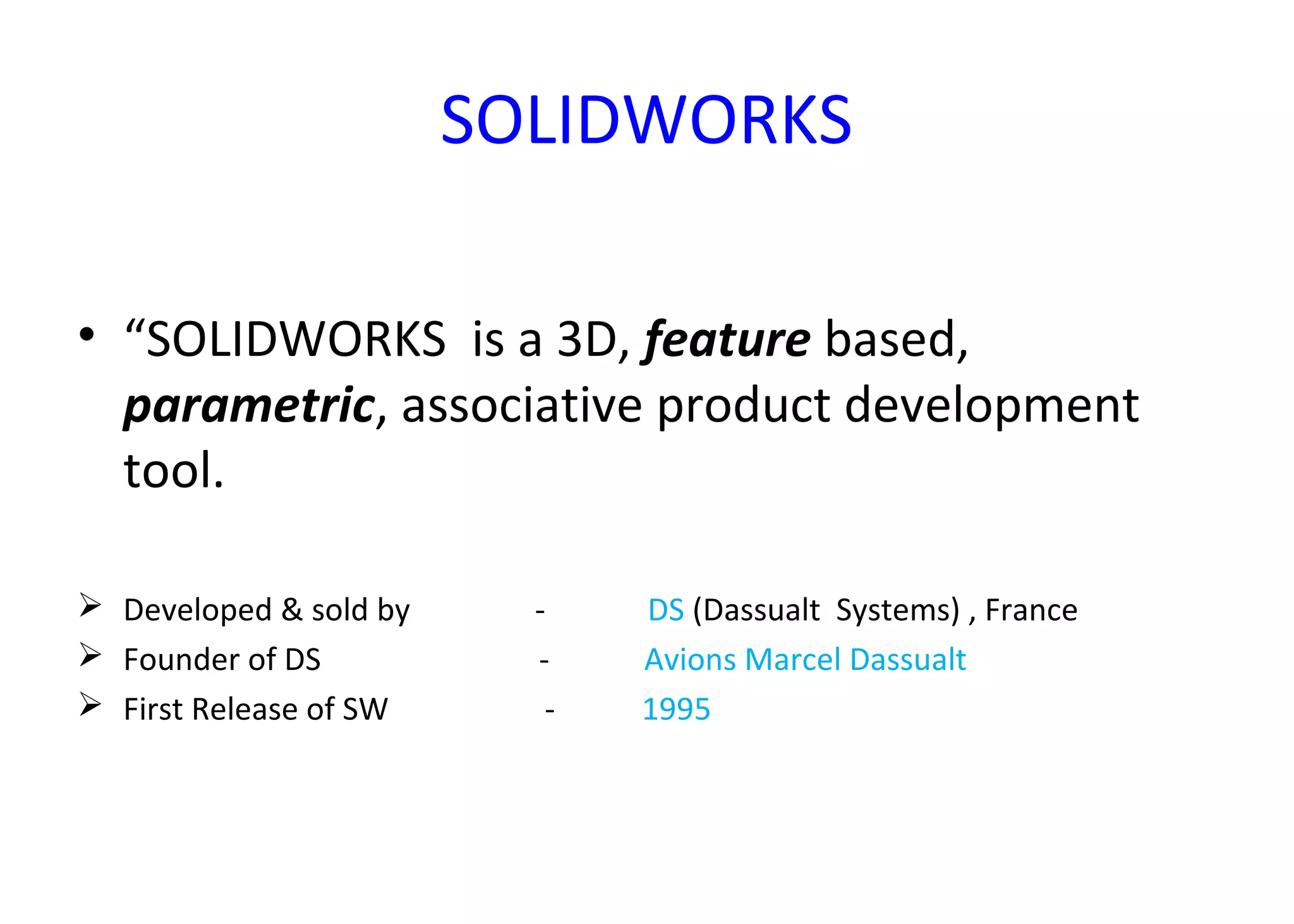 Soliworks presentation | PPT