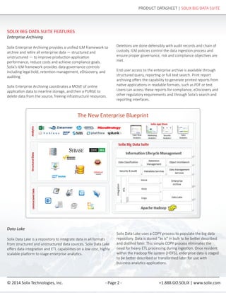 Solix Big Data Suite | PDF