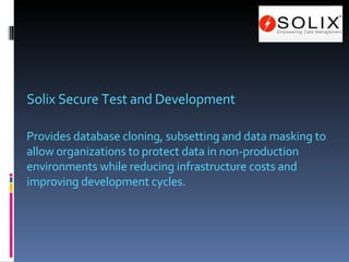 SOLIX - Empowering Data Management | PPT